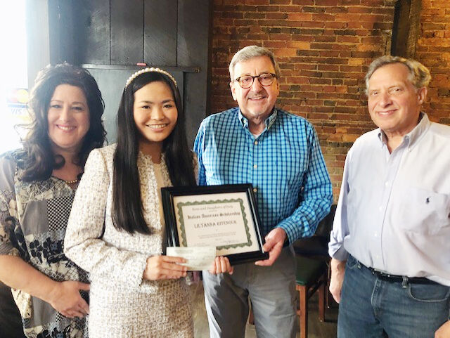 Trinity graduate receives scholarship - Observer-Reporter